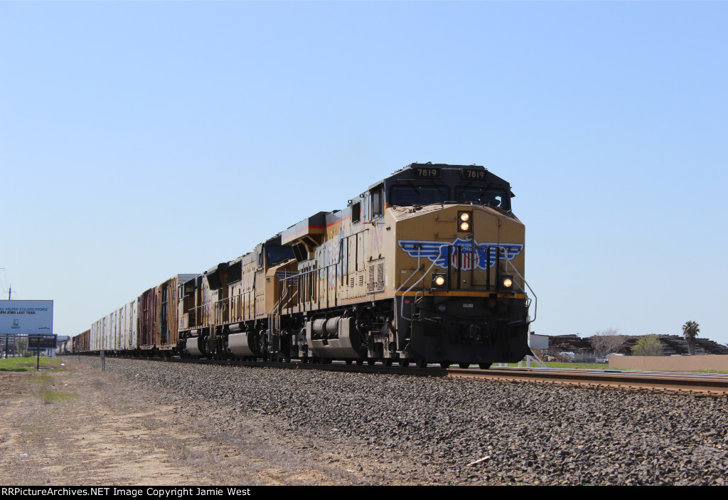 UP Manifest in McClellan